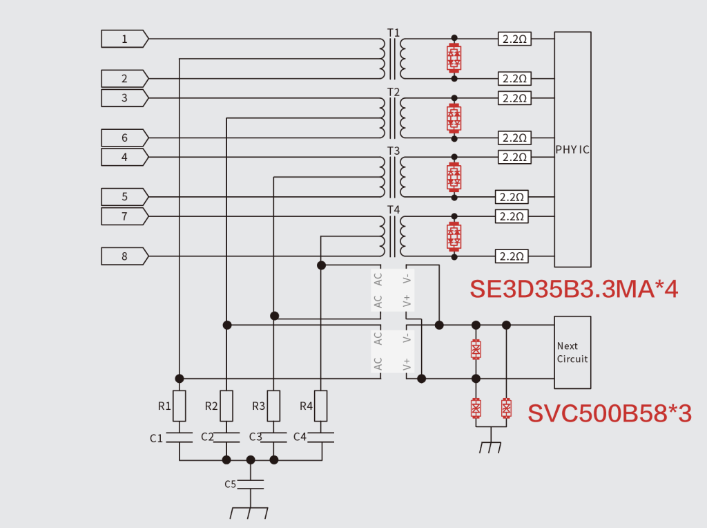 Surge protection and ESD protection solutions for POE interfaces ...